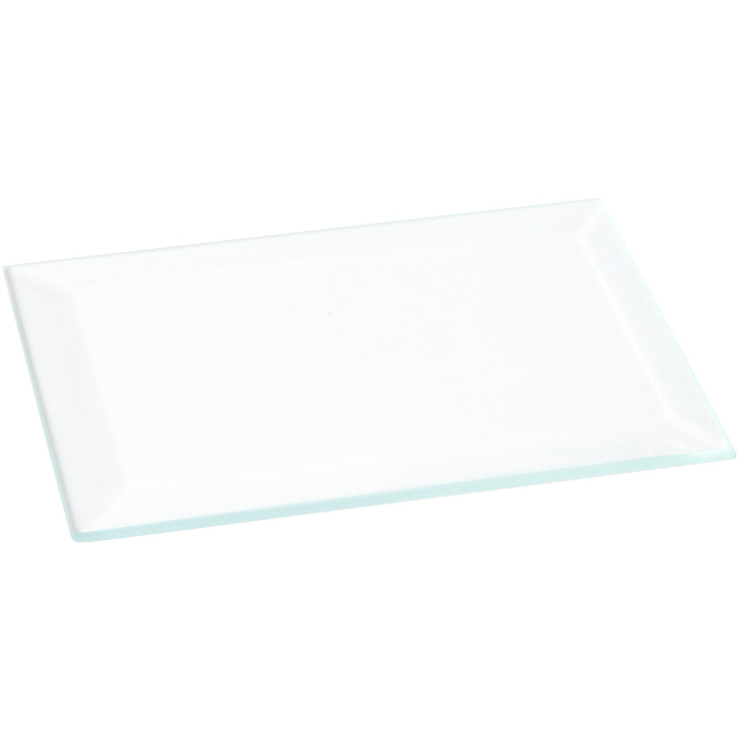 Plymor Rectangle 3mm Beveled Clear Glass, 2 inch x 3 inch | Michaels