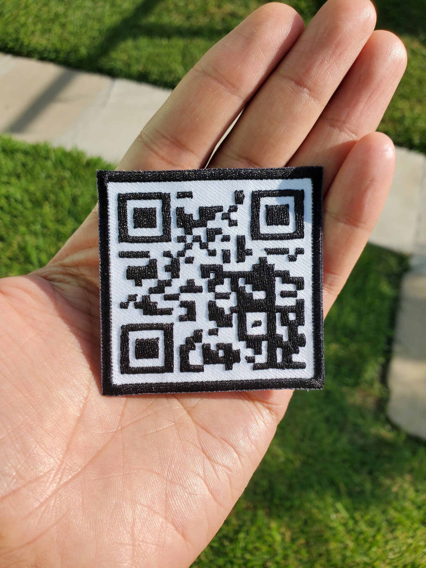 Rick Roll QR Patch | MakerPlace by Michaels