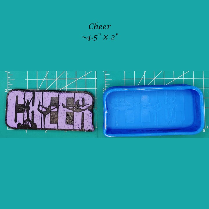 Cheer Silicone Freshie Mold Michaels