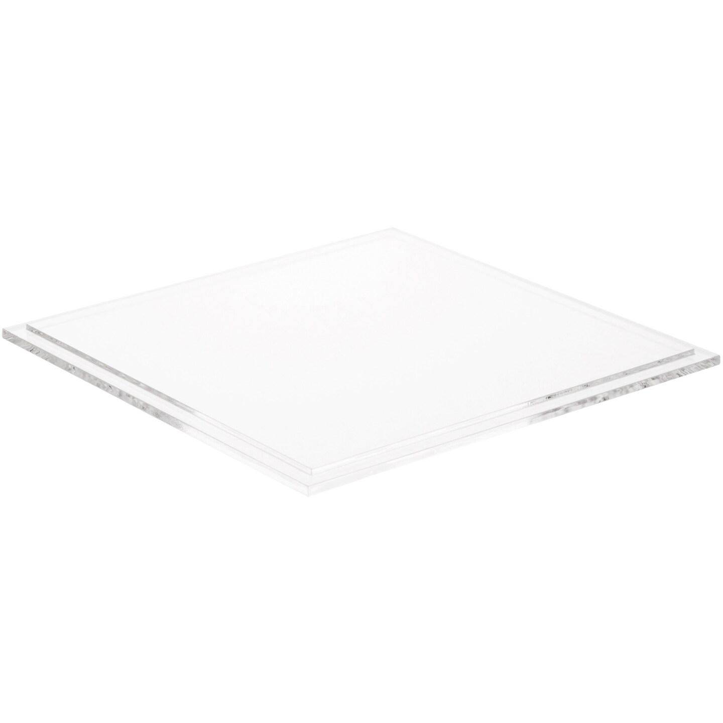 Plymor Clear Acrylic Base for Square Clear Acrylic Display Case, 11" x ...