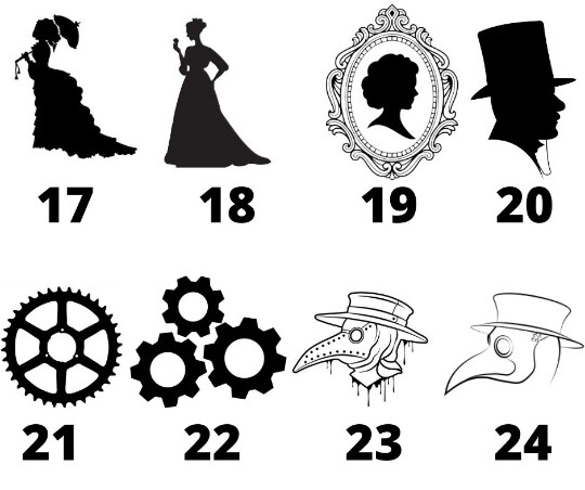 Steampunk Victorian Themed Permanent Vinyl Decal | MakerPlace by Michaels