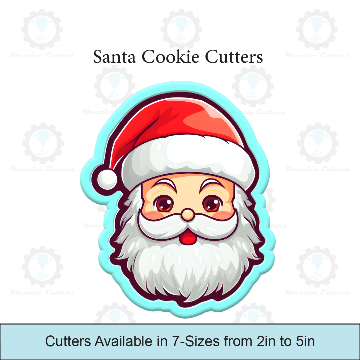 Santa Cookie Cutters | 3D Printed | MakerPlace by Michaels