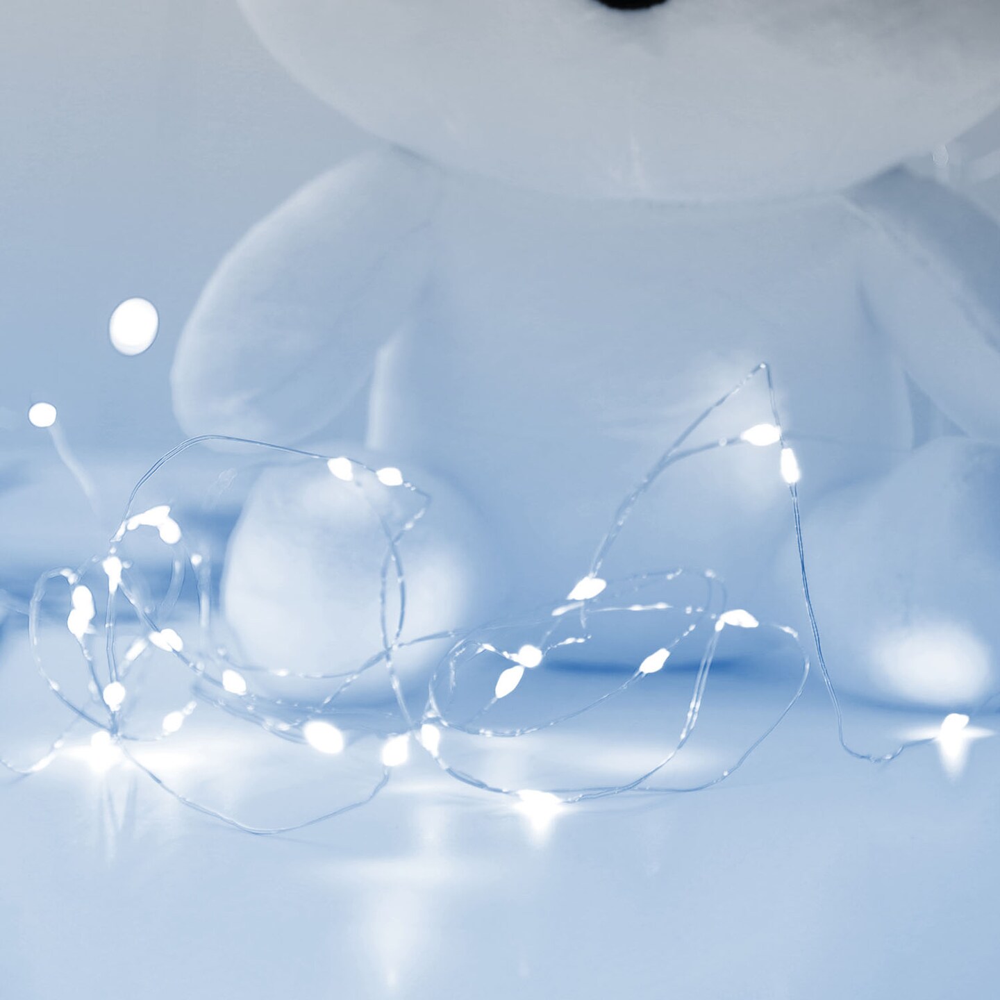 6 Pack Led String Lights 20 Warm Cold White Copper Wire 6.56Ft Battery ...