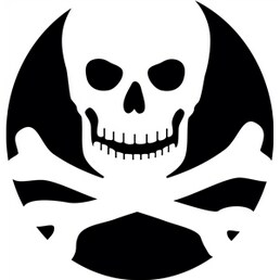 Circle Skull Vinyl Decal Sticker | MakerPlace by Michaels