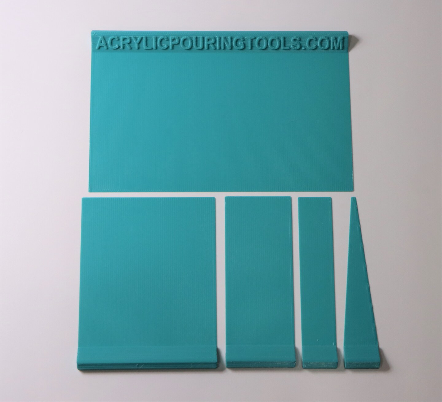 The Original Acrylic Pouring Swipe Tool© ! 3d printed swipe tool for ...