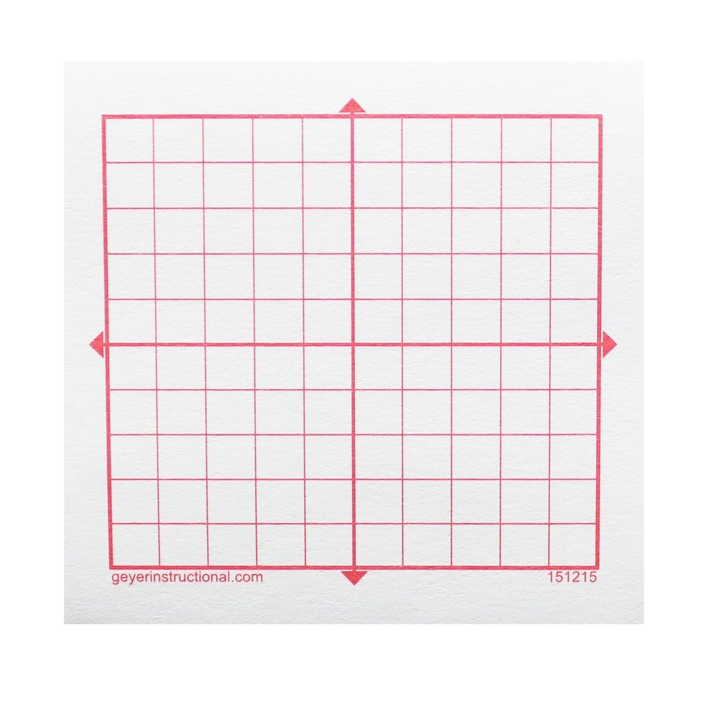 Graphing 3M Post-it® Notes, XY Axis, 10 x 10 Square Grid, 4 Pads | Michaels