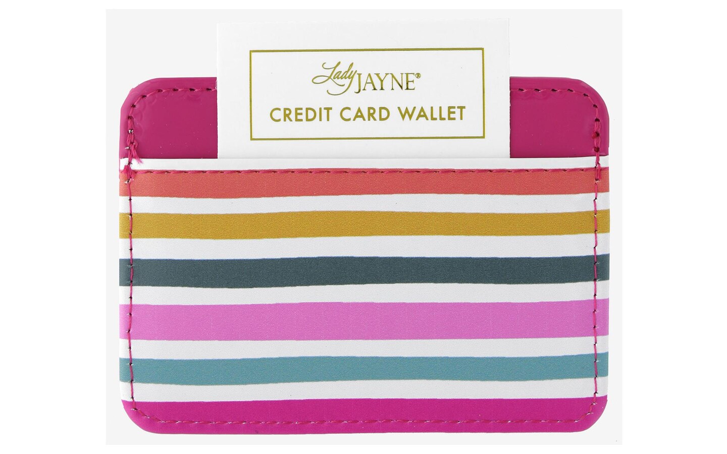 Lady Jayne Credit Card Wallet Stretched Stripes | Michaels