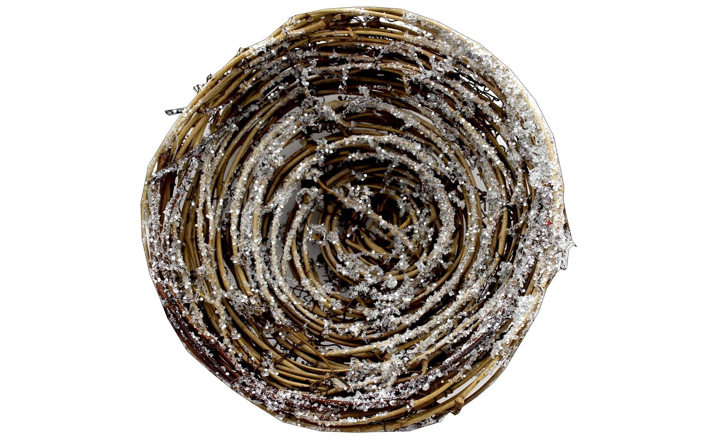 SPC Nest Of Glitter Twigs 6x6x3 Silver | Michaels