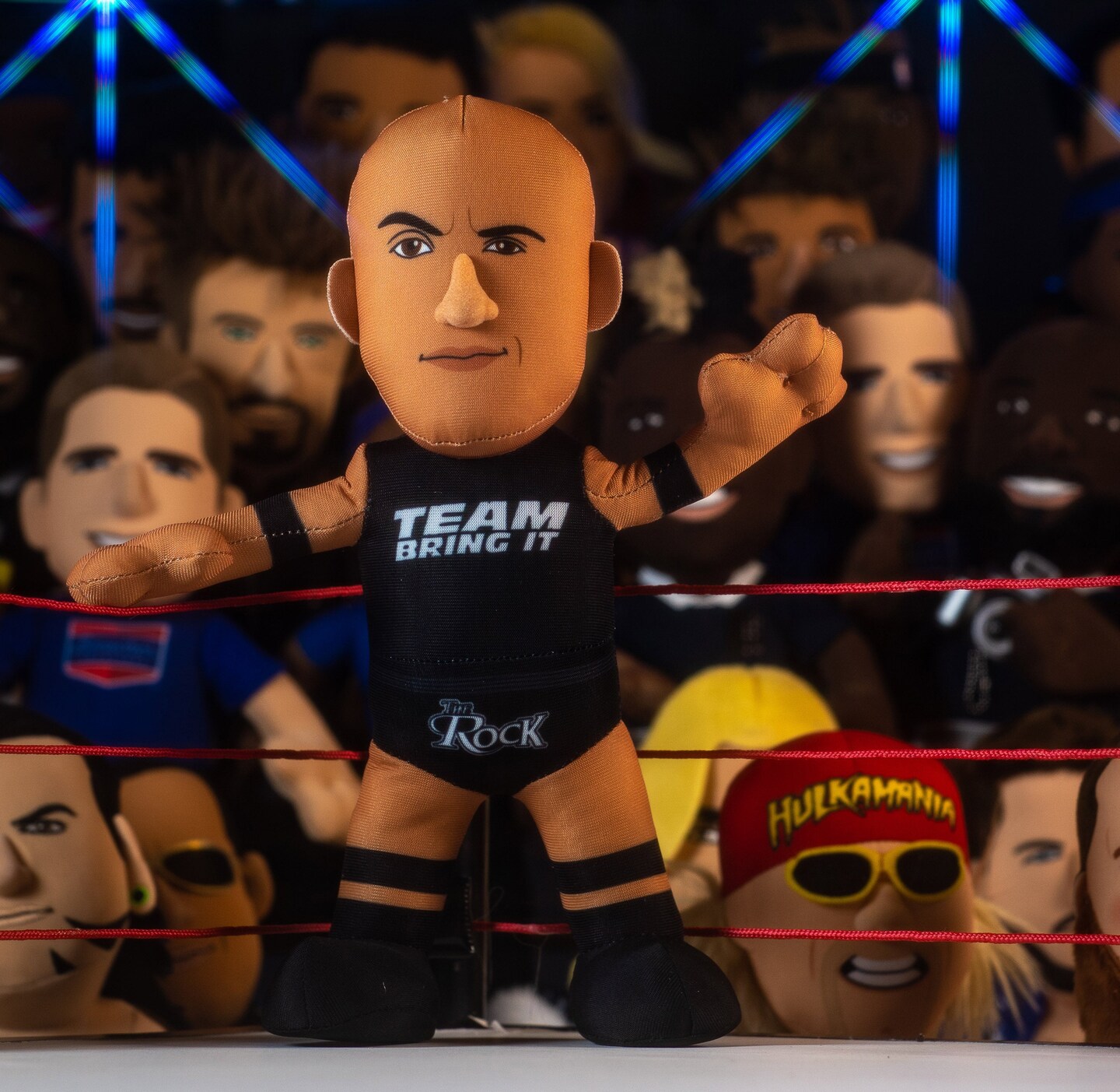 Bleacher Creatures WWE Legend Rock "Team Bring It" 10" Plush Figure ...