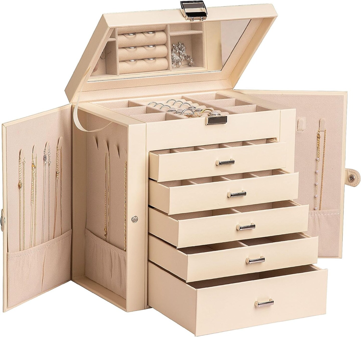 6 Tier Multi-functional Storage Case with Lock | Michaels