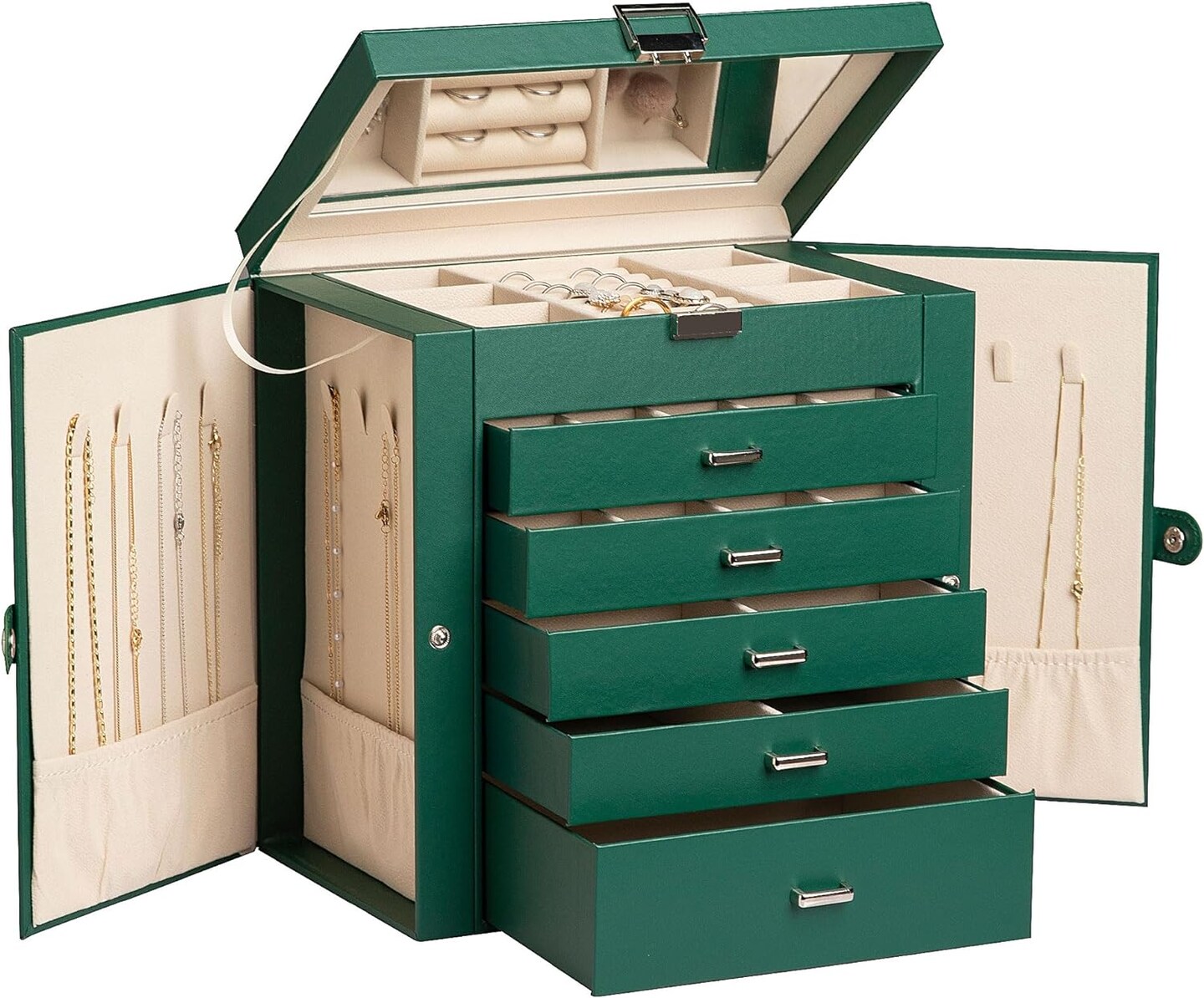 6 Tier Multi-functional Storage Case with Lock | Michaels