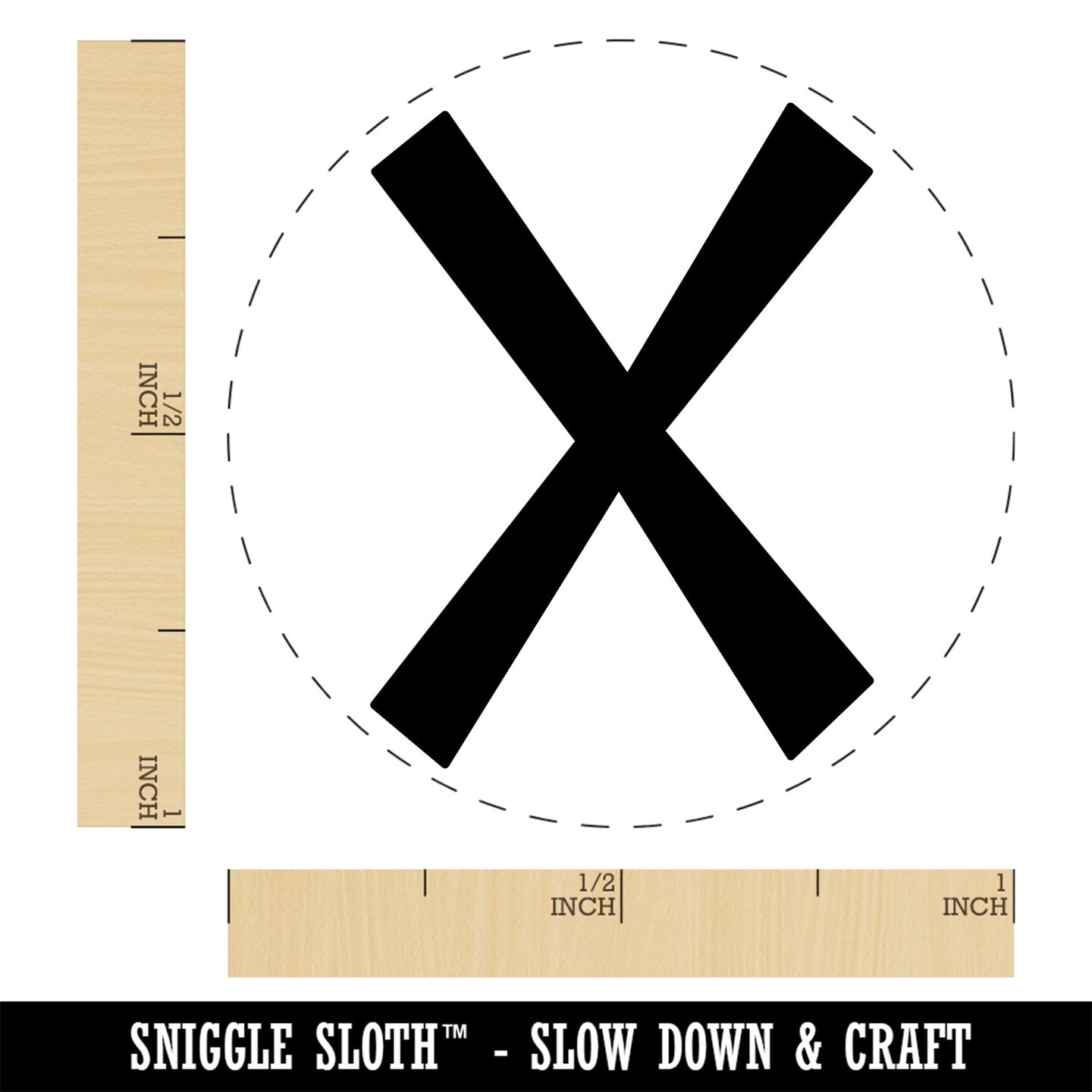 Norse Viking Dwarven Rune Letter G Self-Inking Rubber Stamp Ink Stamper ...