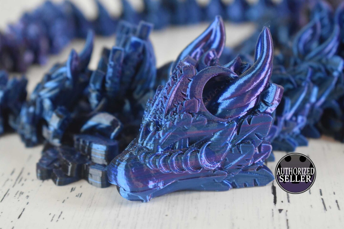 26" Lunar Dragon 3D printed | MakerPlace by Michaels