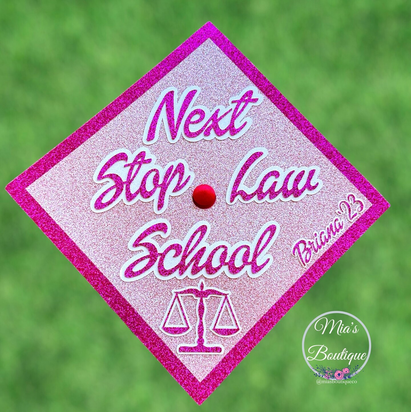 Graduation Cap Law School Graduation Cap Topper Personalized Graduation ...