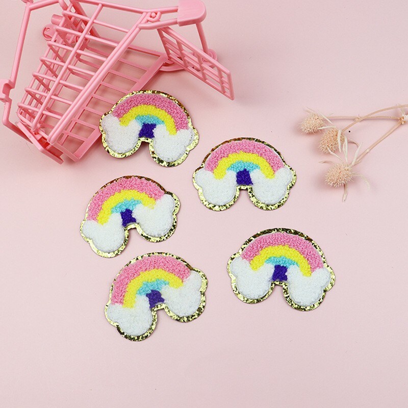 Rainbow Chenille Patch | MakerPlace by Michaels