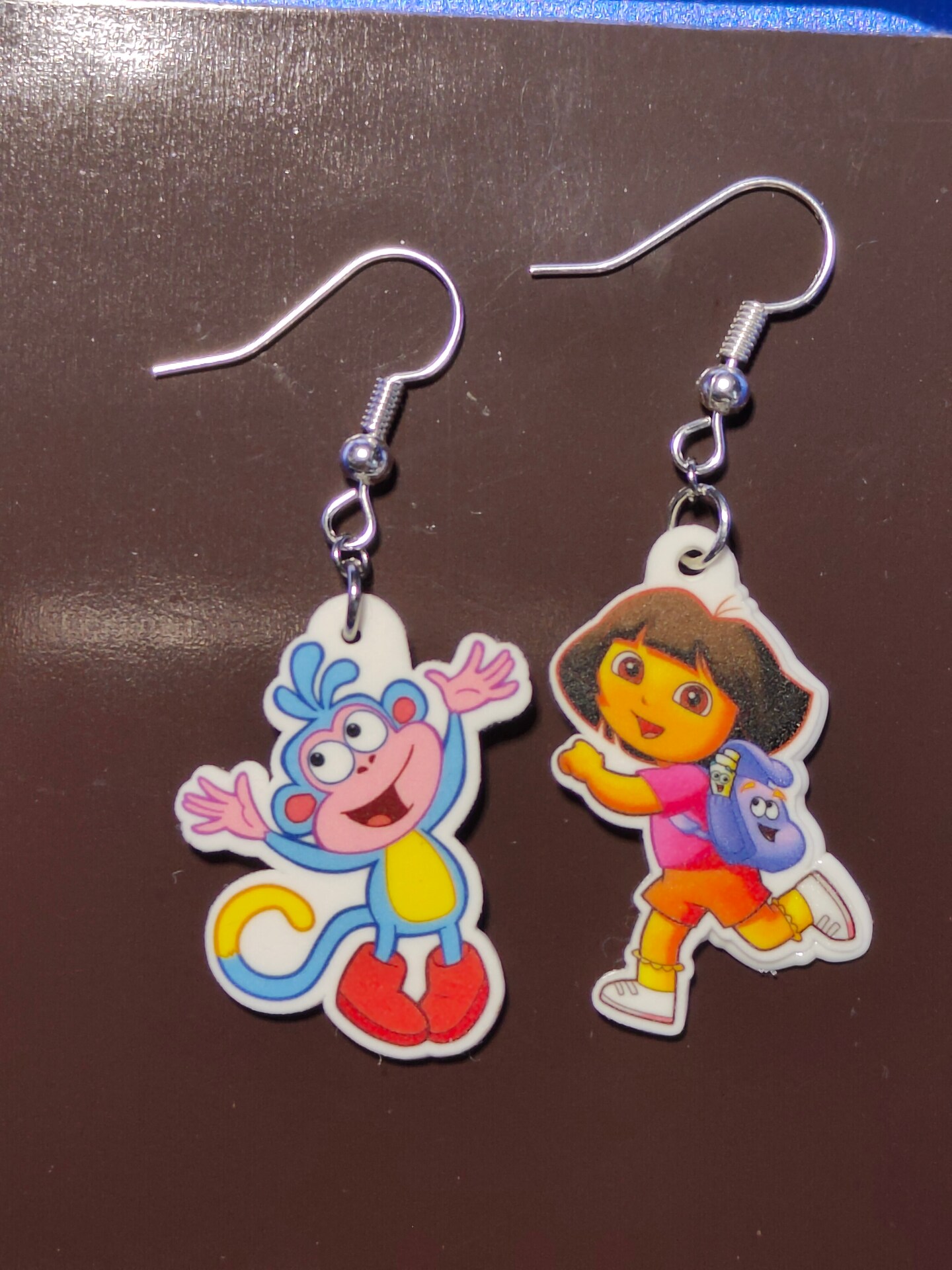 Dora the Explorer and Boots Fan Art Earrings | MakerPlace by Michaels