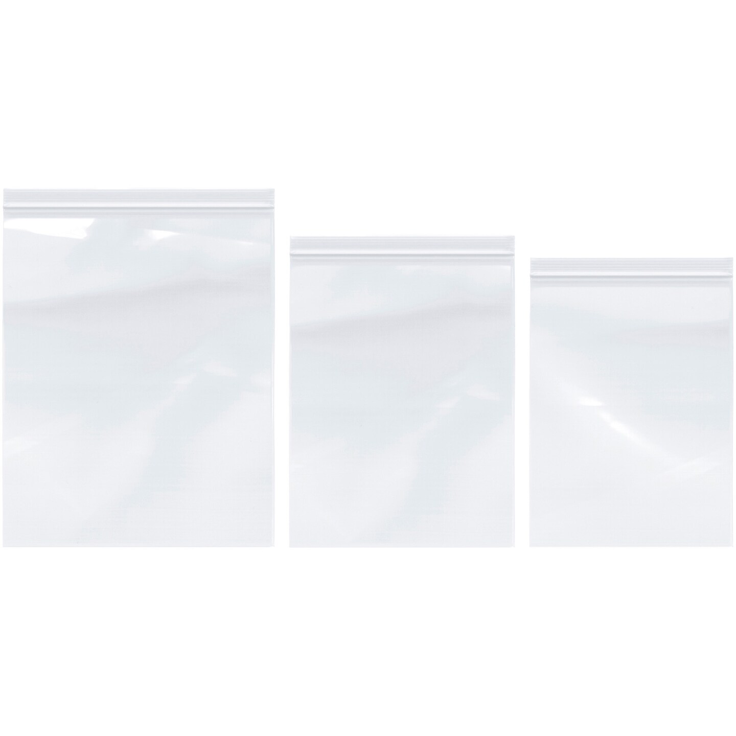 Plymor Zipper Reclosable Plastic Bags, 2 Mil Variety Pack | Michaels