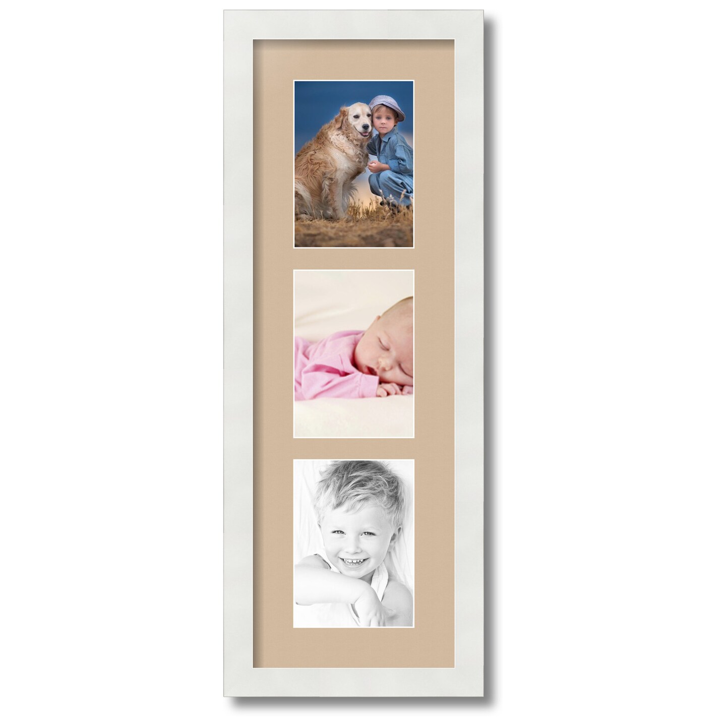 ArtToFrames Collage Photo Picture Frame with 3 - 5x7 inch Openings ...