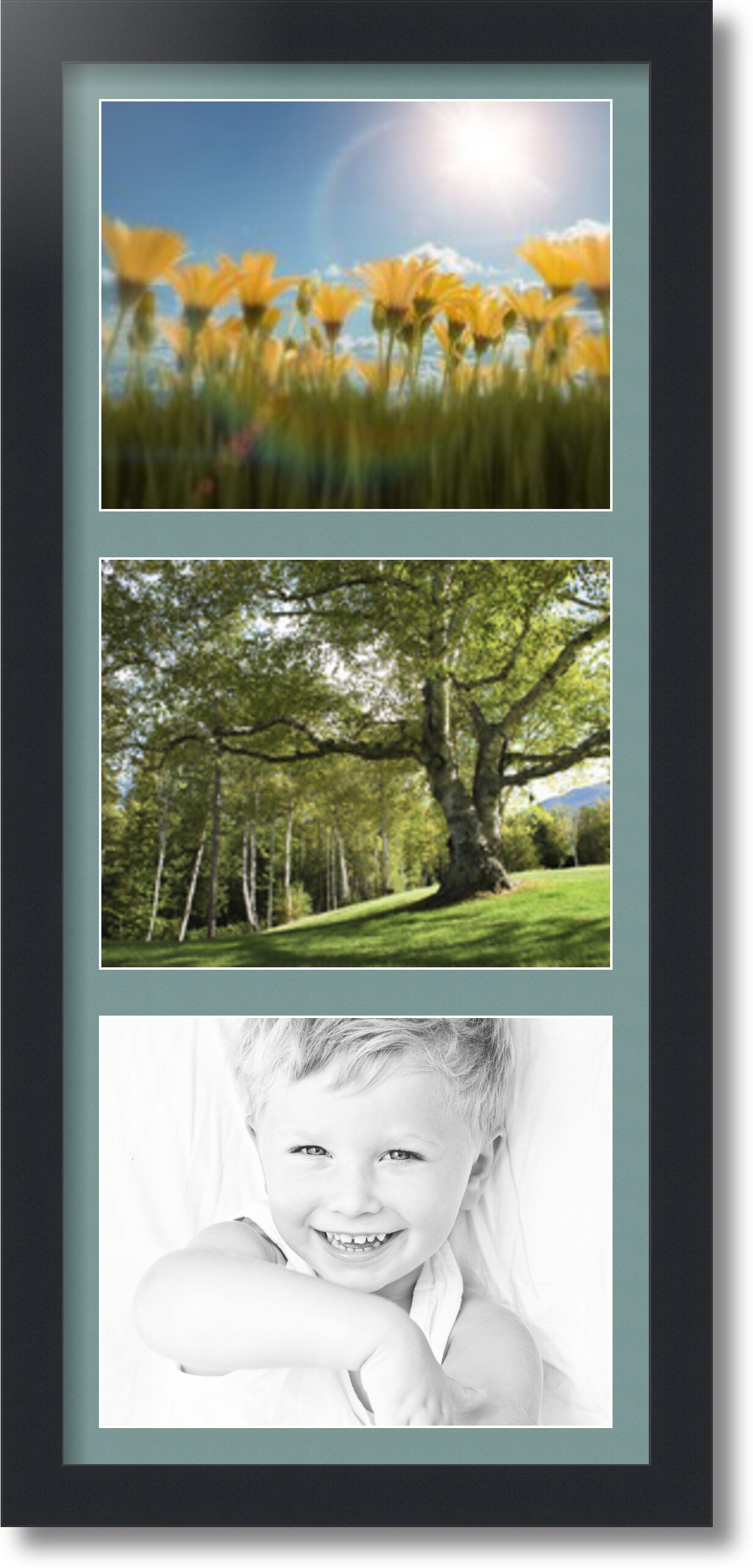 ArtToFrames Collage Photo Picture Frame with 3 - 8x10 inch Openings ...