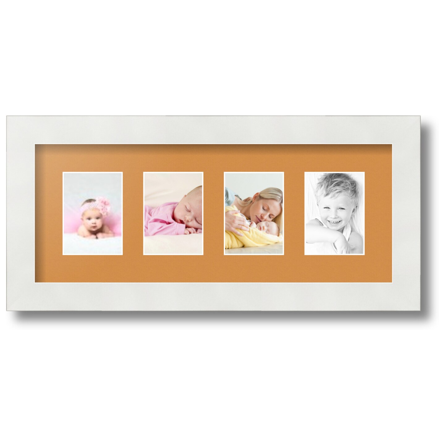 ArtToFrames Collage Photo Picture Frame with 4 - 2.5x3.5 inch Openings ...