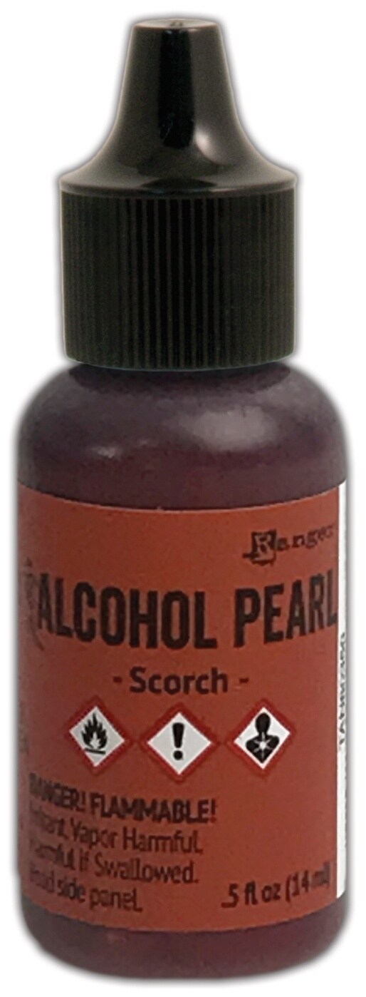 Tim Holtz Alcohol Pearls 0.5oz, Color: Scorch, Count: 1 | Michaels
