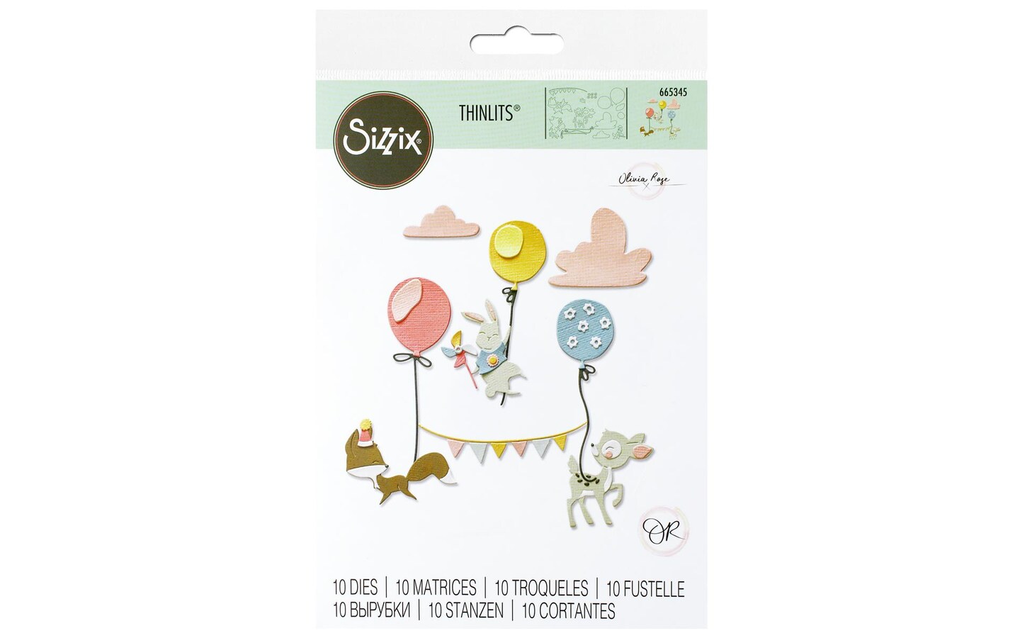 Sizzix ORose Thinlits Die Woodland Celebration | Michaels