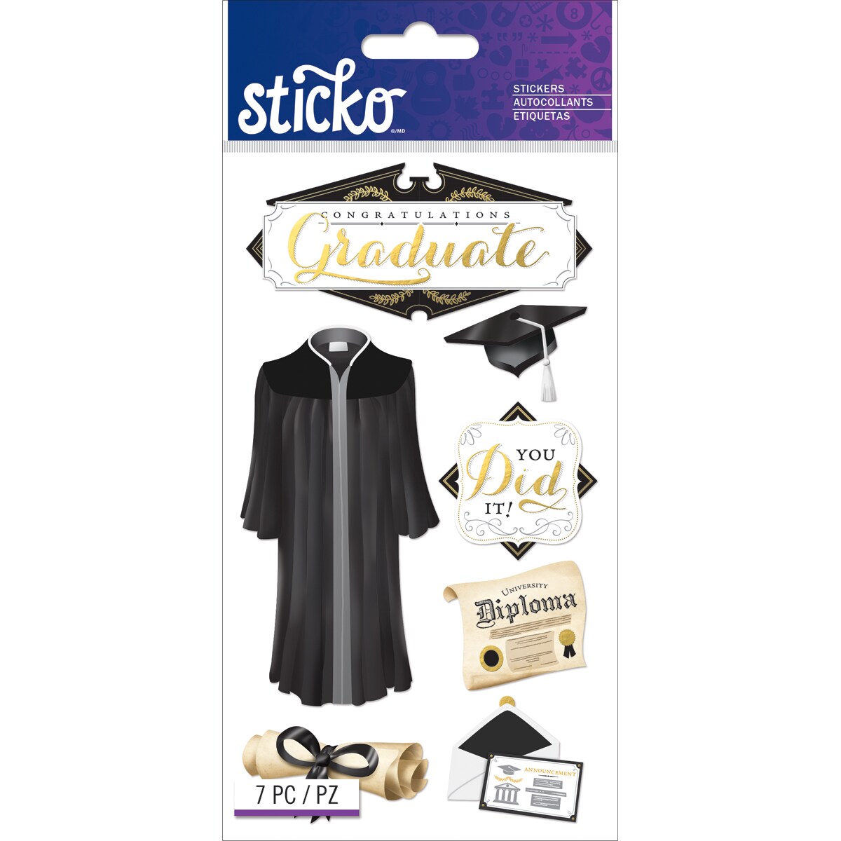 Sticko Stickers-Congratulations Grad | Michaels
