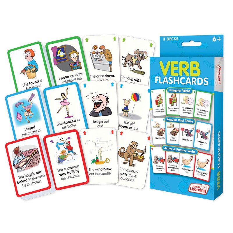 Verb Flashcards | Michaels