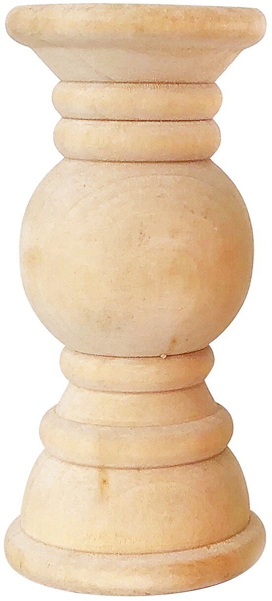 Foundations Decor Tiered Tray Add On Candlestick Base-4" | Michaels