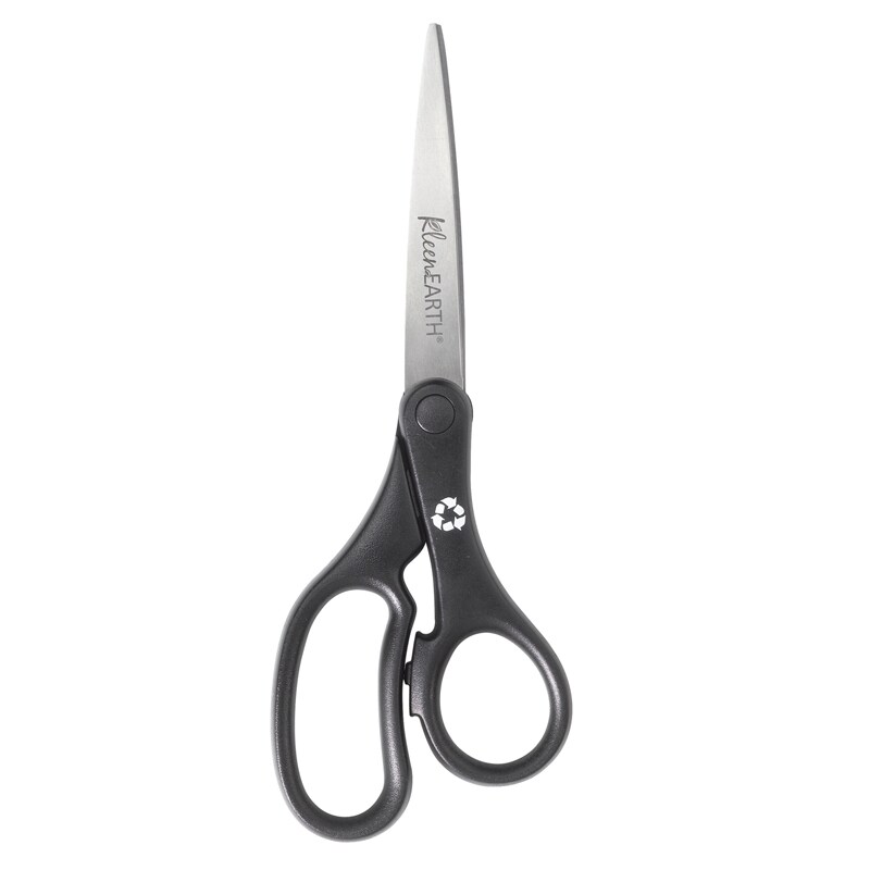 KleenEarth® Basic 8" Scissors, Straight, Black | Michaels