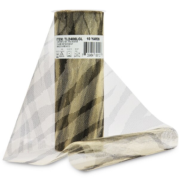 Premium Zebra Print Tulle Spool of 6" X 10 Yards | Michaels