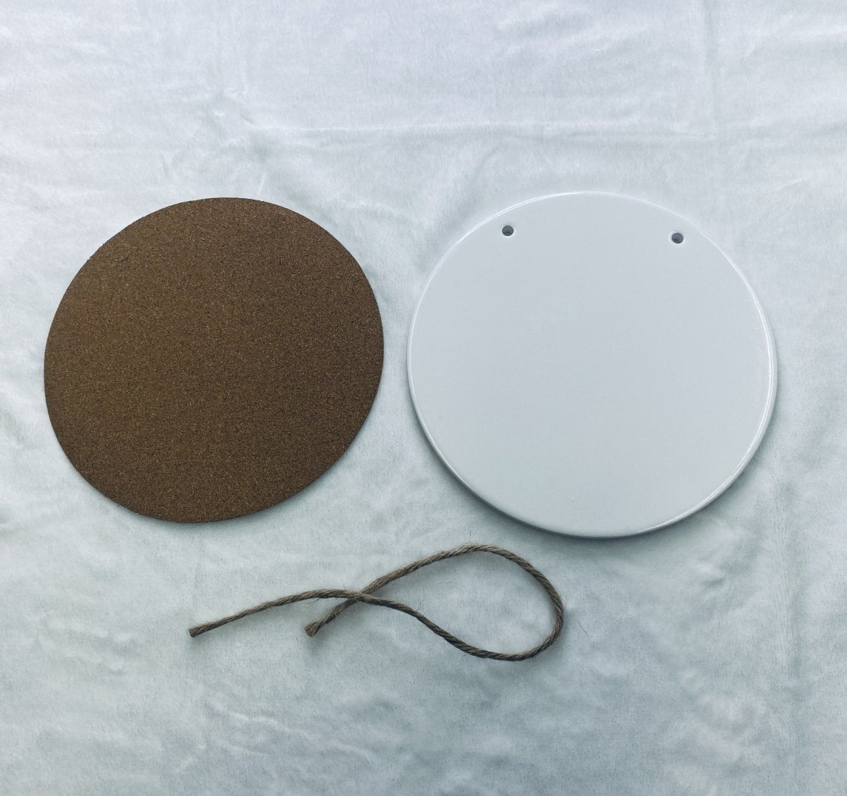 Sublimation ROUND CERAMIC WALL HANGER | Michaels