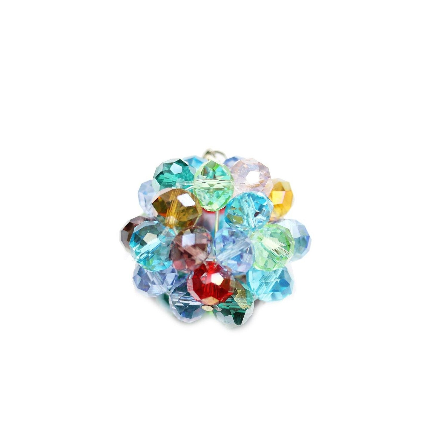 Multi Glass Bead Ball 35mm Pendant | Michaels