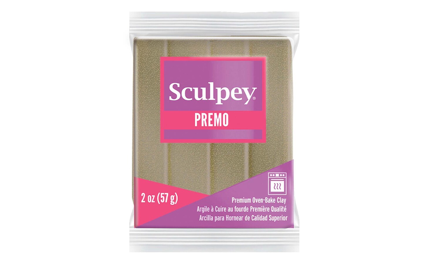 Polyform Premo Polymer Clay 2oz Glitter Yellw Gold | Michaels