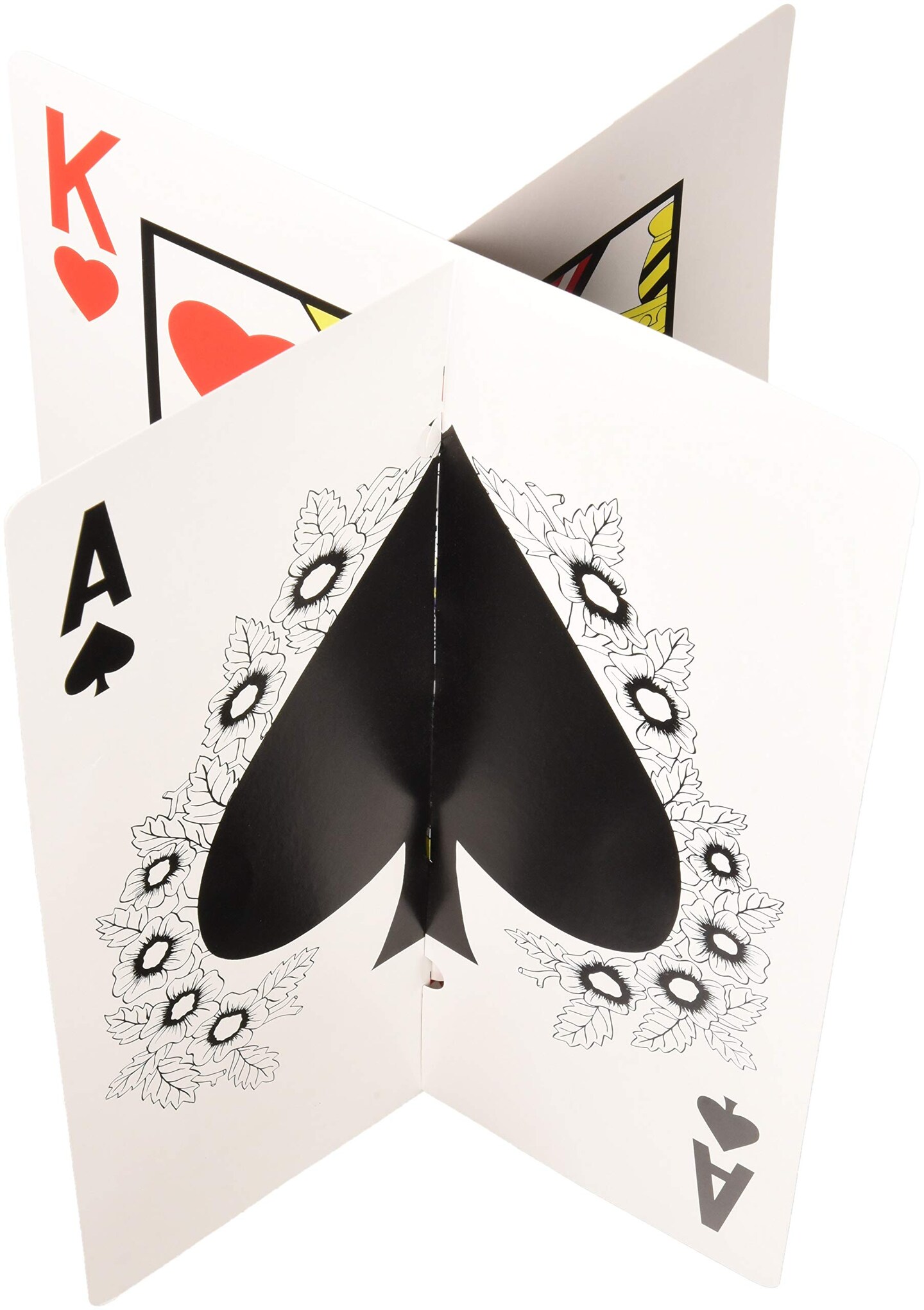 3-D Playing Card Centerpiece | Michaels