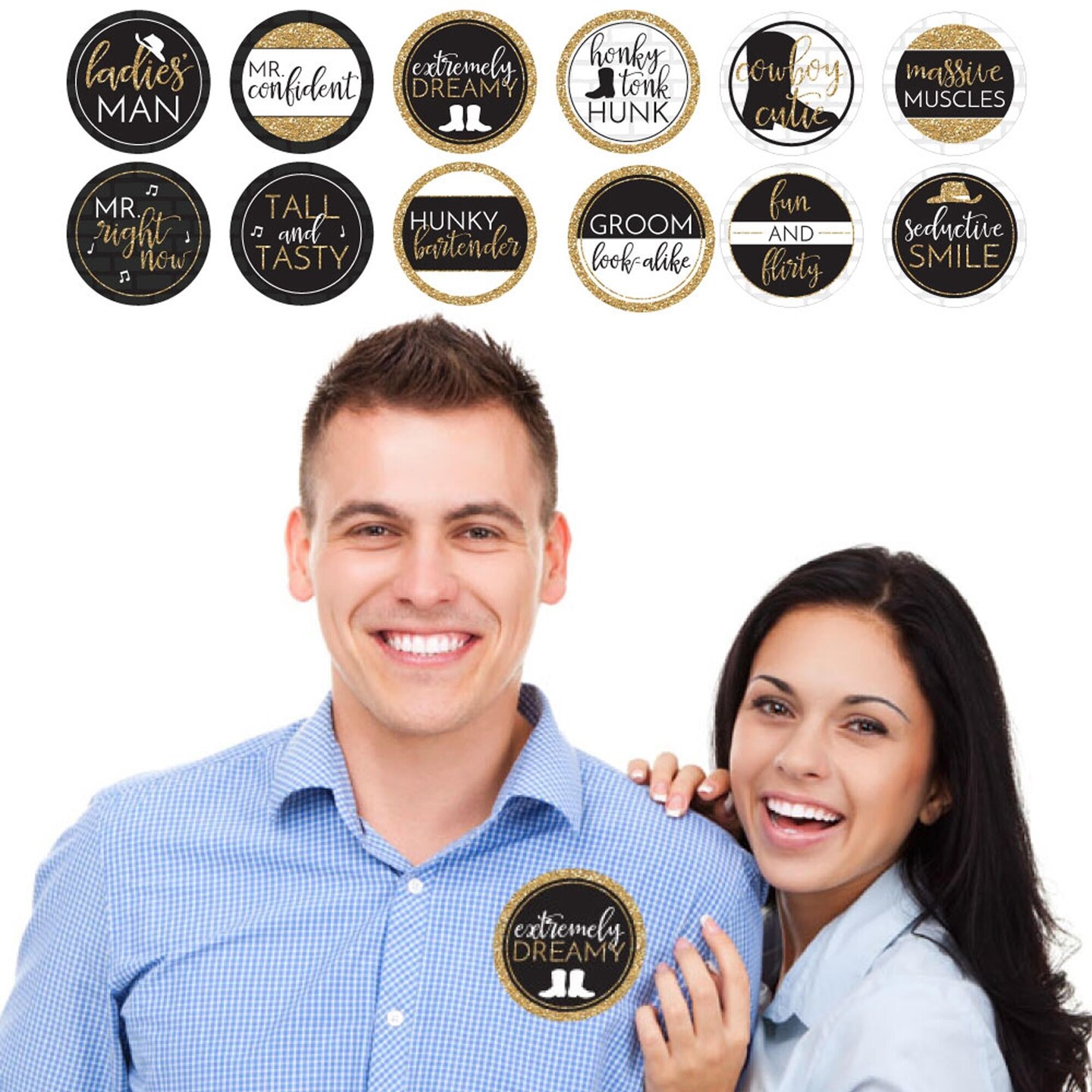 Big Dot of Happiness Nash Bash - Nashville Bachelorette Party Man Hunt ...