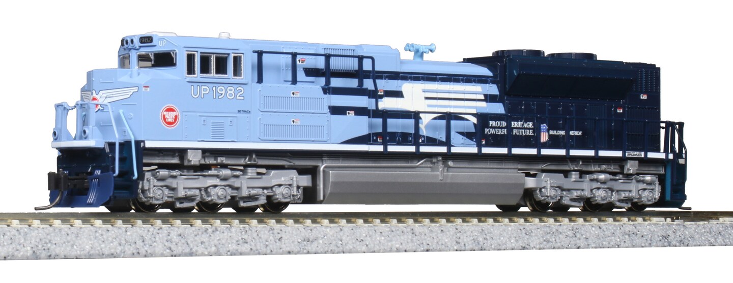 Kato N-Scale EMD SD70ACE Union Pacific MoPac Heritage Diesel Engine ...