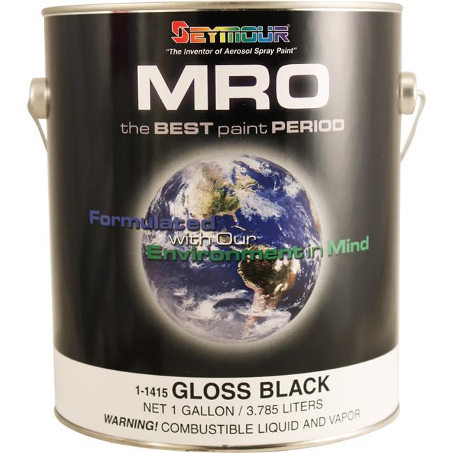 Seymour of Sycamore 1 gal Mro Industrial Coatings Enamel Paint, Gloss ...