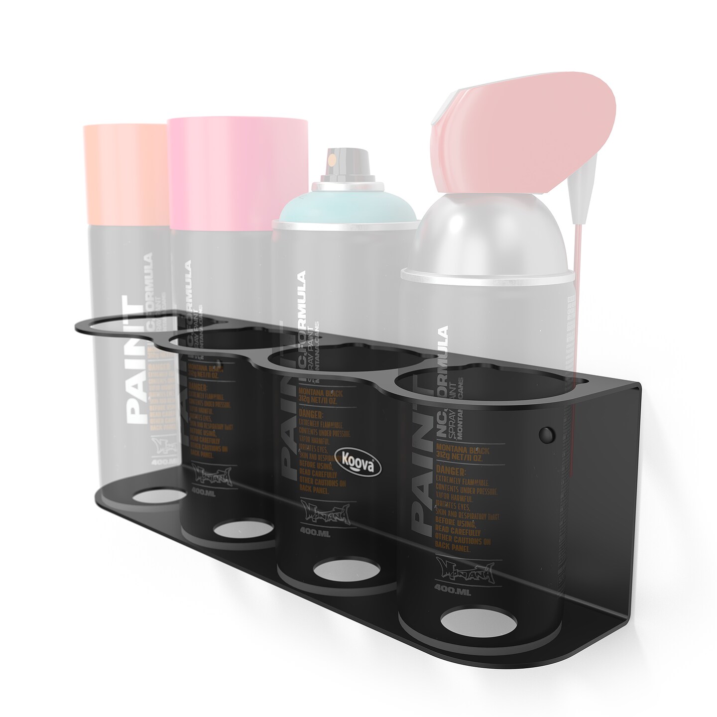 Aerosol Spray Can Holder | Craft Workspace Paint Bottle Organizer ...