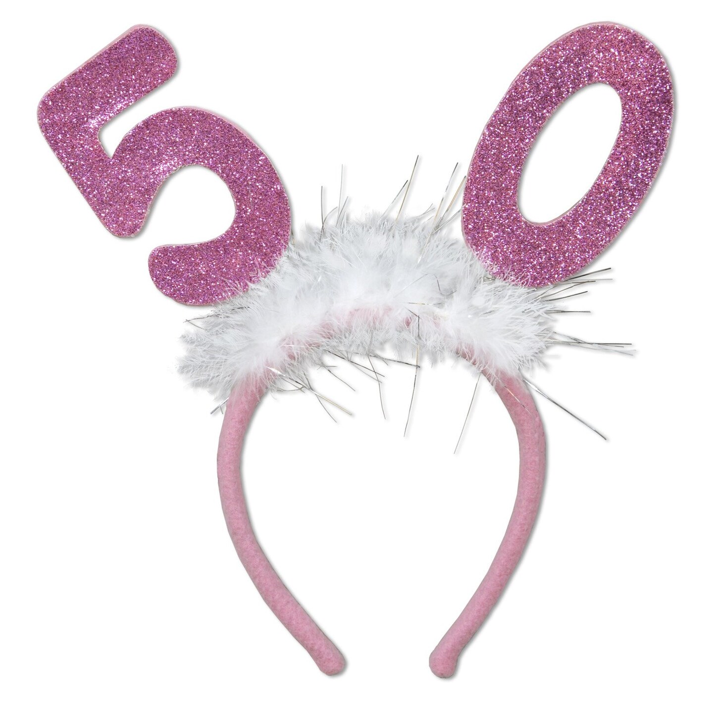 50 Glittered Boppers w/Marabou (Pack of 12) | Michaels