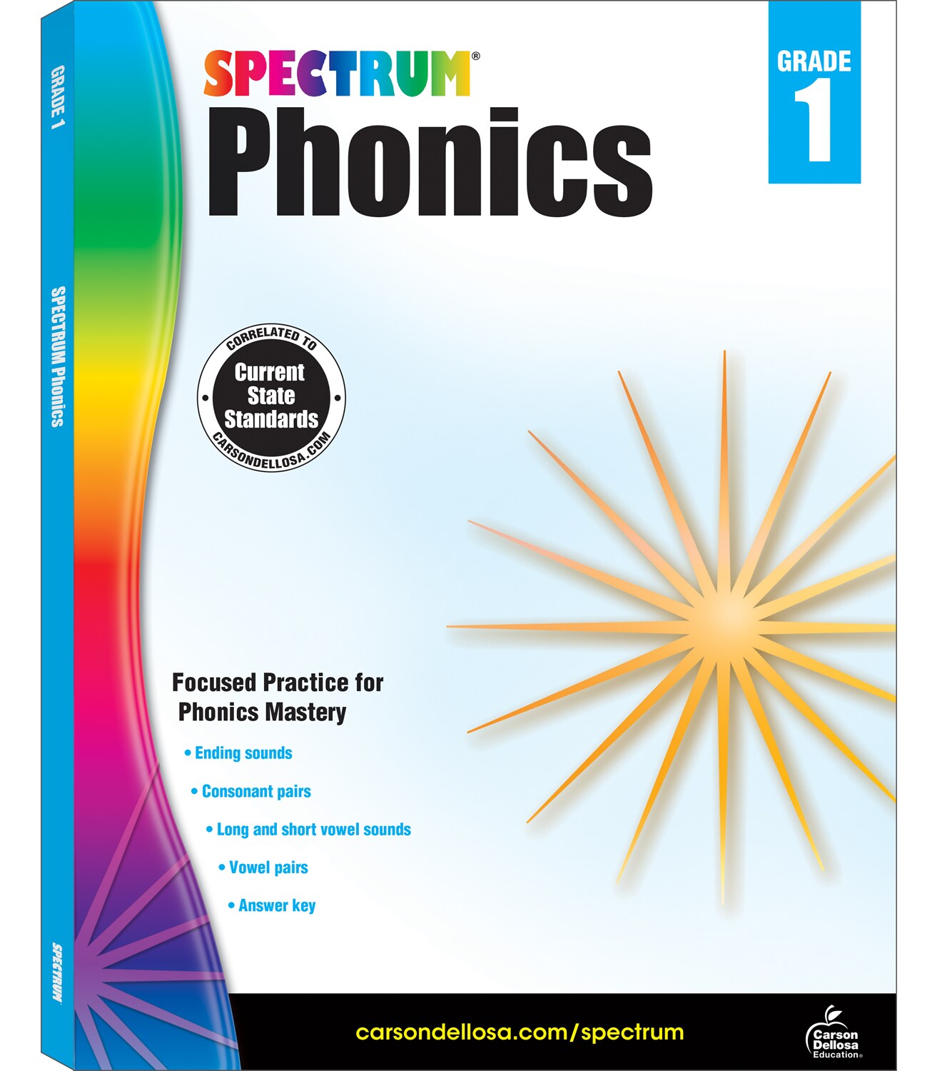 Spectrum Grade 1 Phonics Workbook, Ages 6 to 7, Phonics Workbook Grade ...
