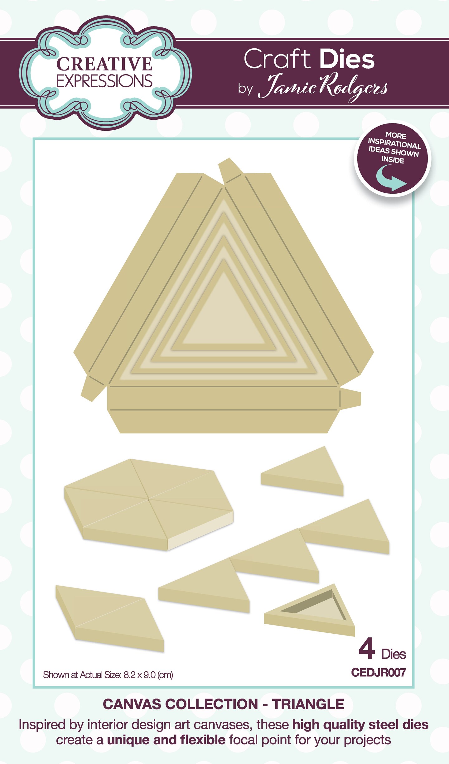Creative Expressions Jamie Rodgers Canvas Collection Triangle | Michaels