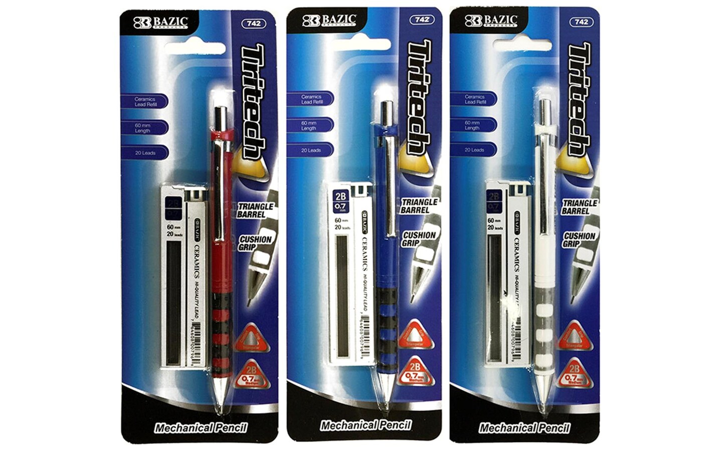 Bazic Tritech Mechanical Pencil .7mm Astd | Michaels