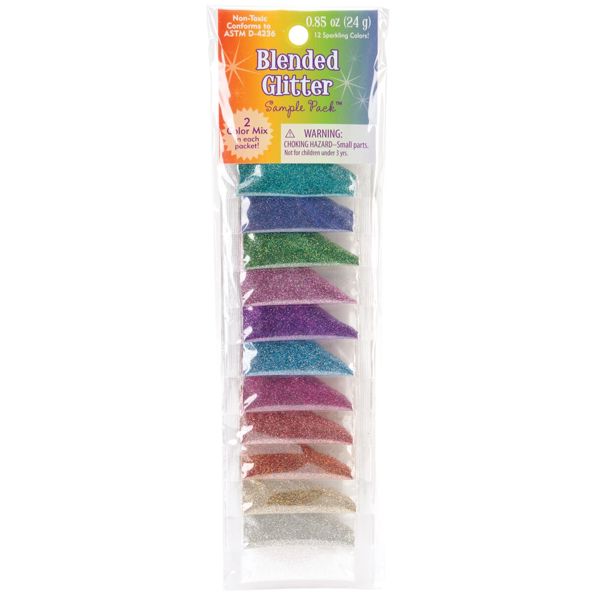 Sulyn Glitter Sample Pack 2g 12/Pkg-Blended | Michaels