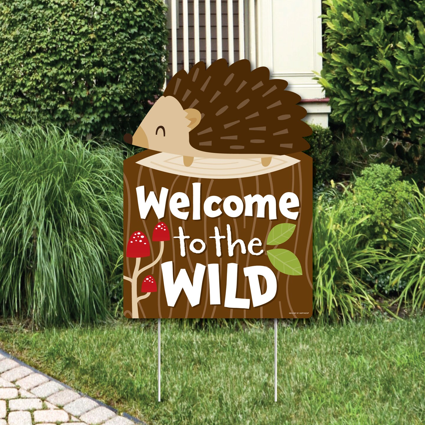 Big Dot of Happiness Forest Hedgehogs - Party Decorations - Woodland ...