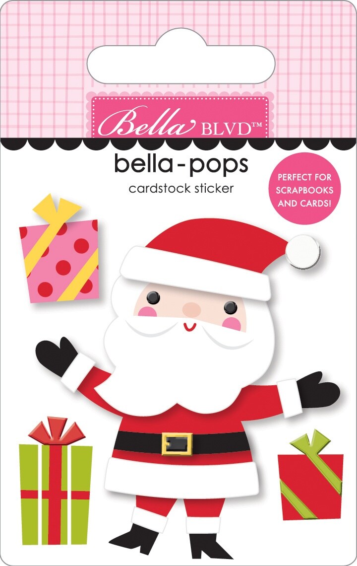 The North Pole Bella-Pops 3D Stickers-Santa Express | Michaels