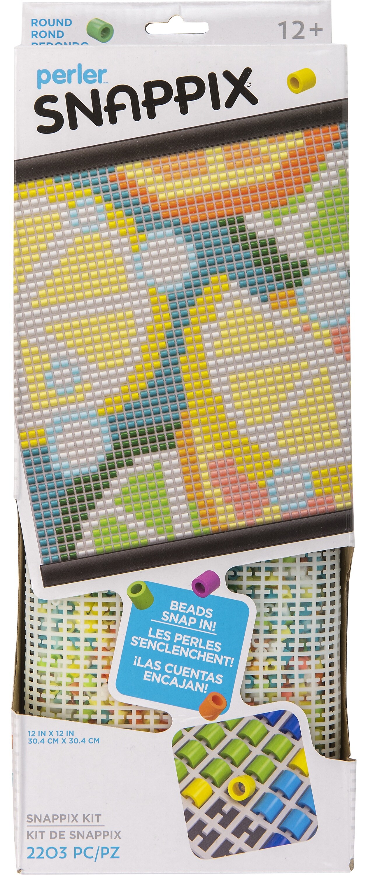 Perler Snappix Kit 12"X12"-Fruit Slices | Michaels
