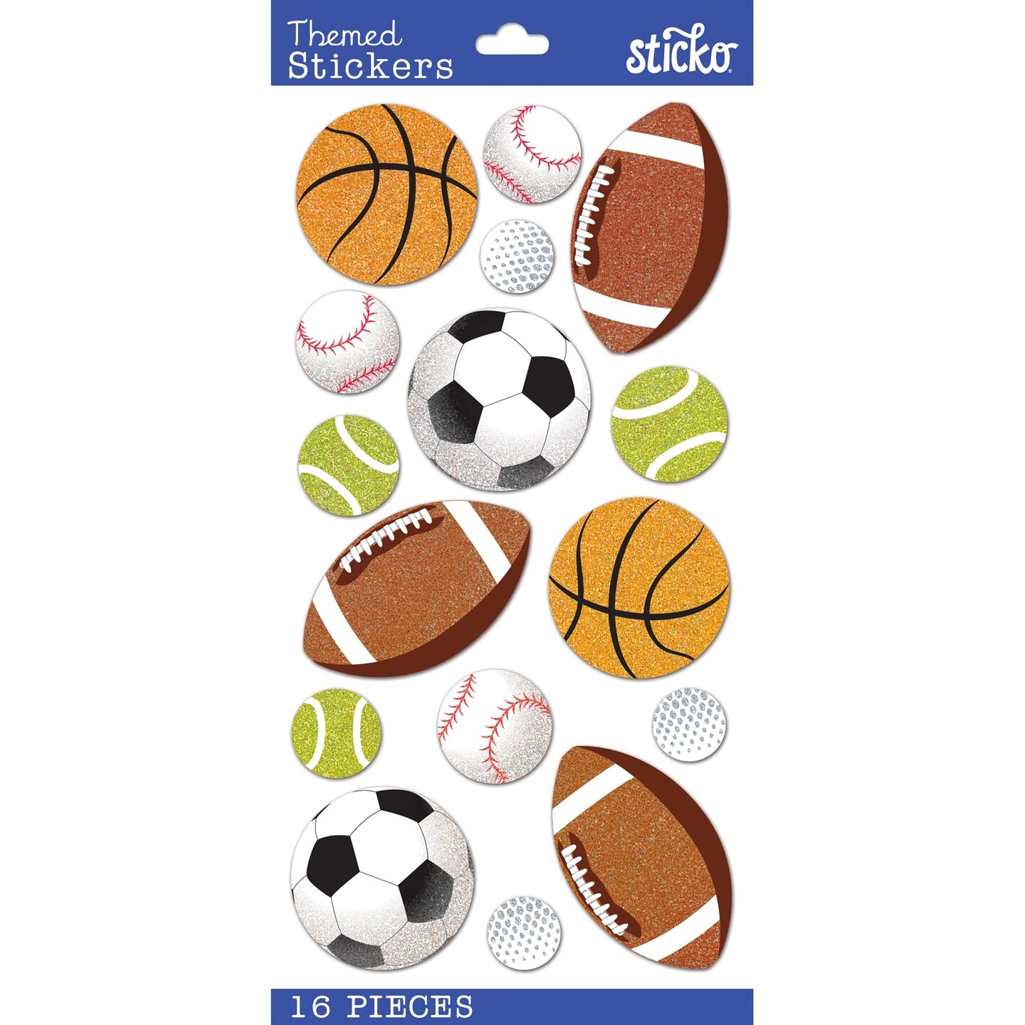 Sticko Themed Stickers-Popular Sports Balls | Michaels
