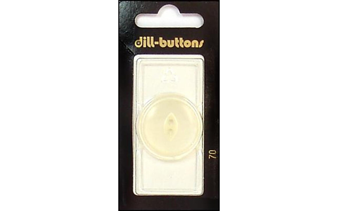 Dill Buttons 28Mm 1Pc 2 Hole White | Michaels