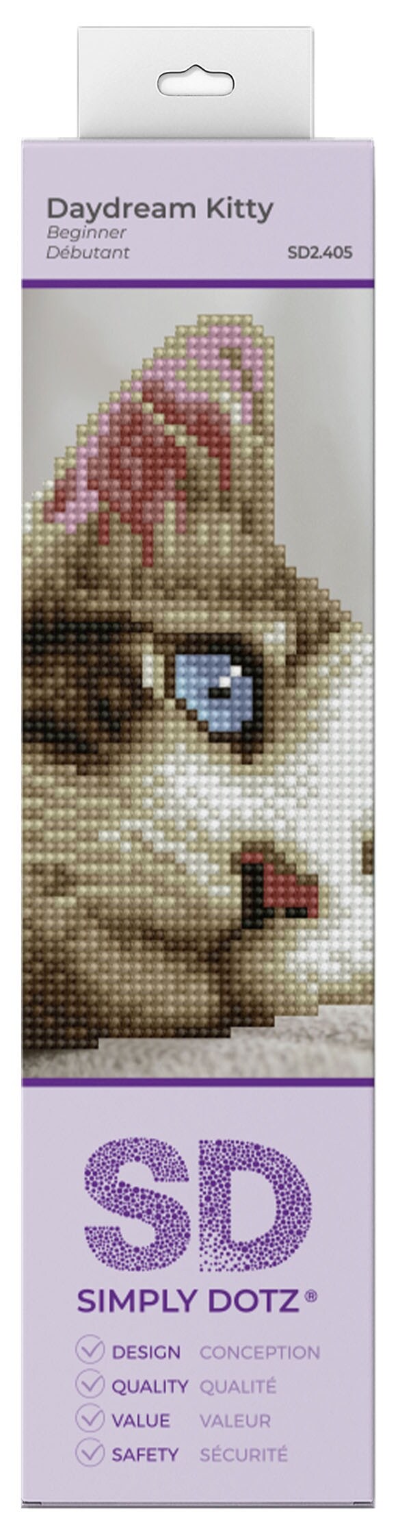 Diamond Dotz Simply Dotz Diamond Art Kit 9.8"X8"-Daydream Kitty | Michaels